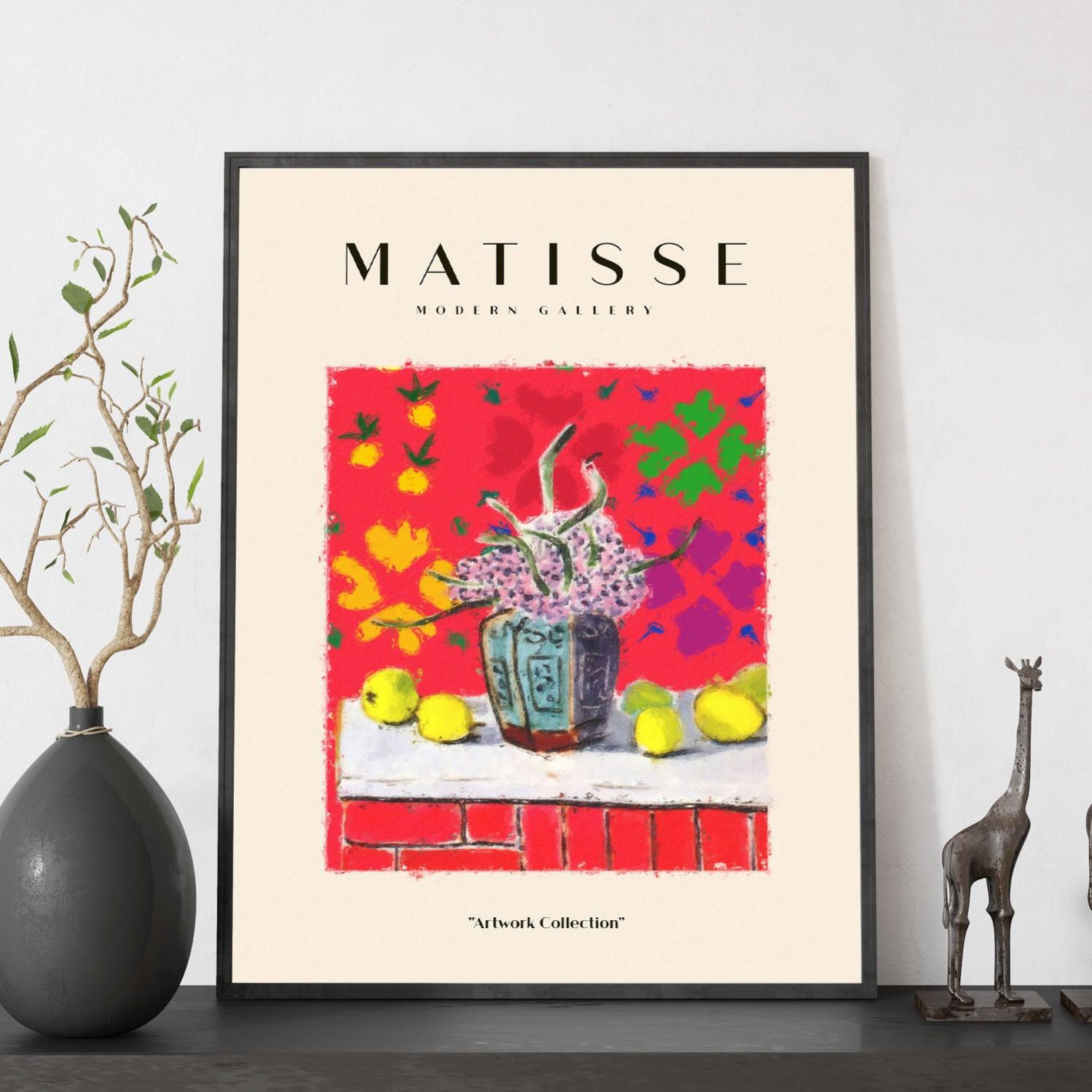 Nacnic Póster De Colección Matisse Fauvismo 69 Ilustraciones En Estilo ...