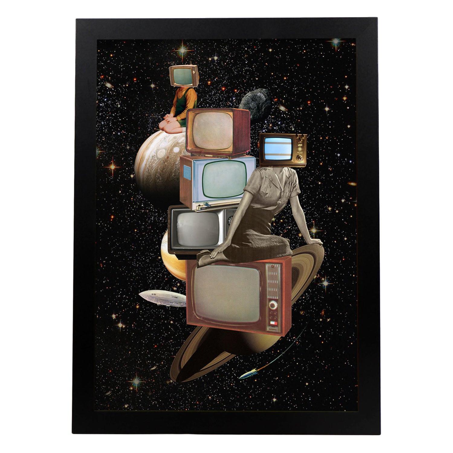 Lame Artistique Décorative Avec Un Collage Surréaliste Illustration 42 ...