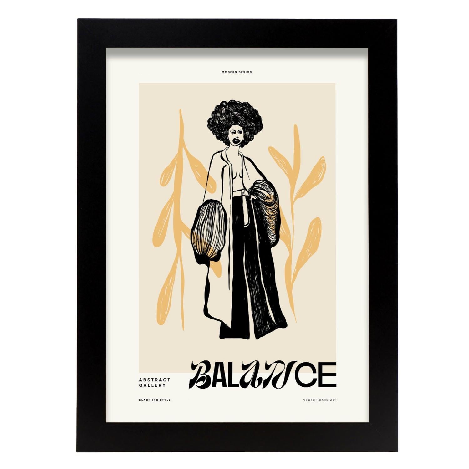 Nacnic Pop Affiche Art Abstrait Stase Illustrations Artistiques ...