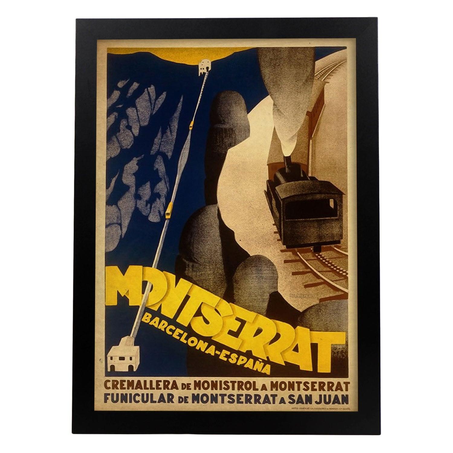 Montserrat Vintage Poster Con Immagini Vintage E Pubblicitarie Antiche ...