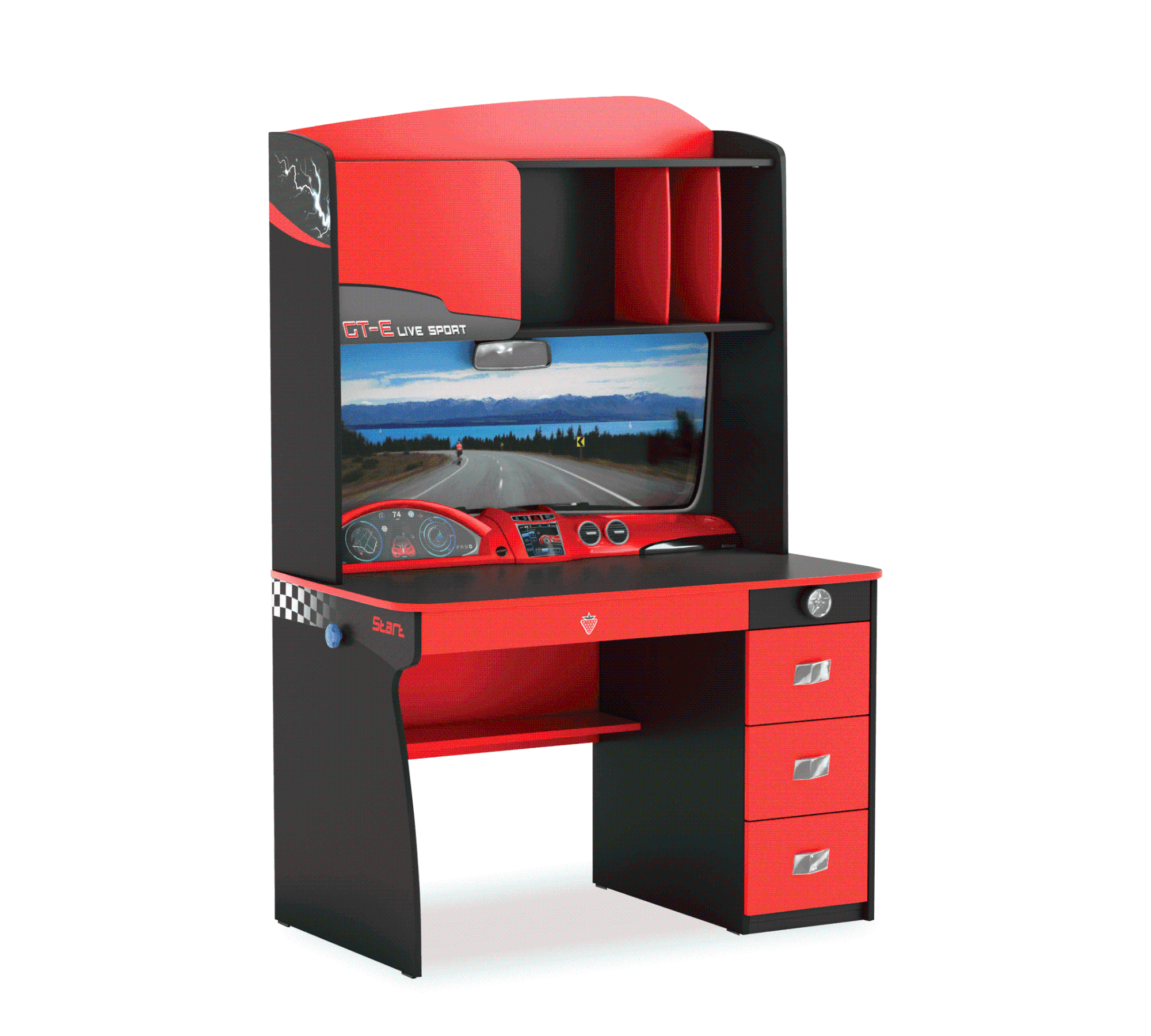 Champion Racer Concept Desk con unità (Rinnovato) | Leroy Merlin