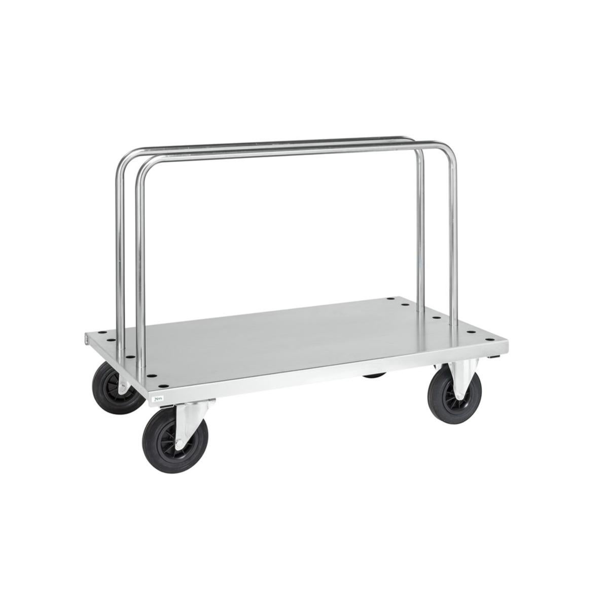 Carrello porta pannelli per carichi pesanti con freno 1250x700x945 ...