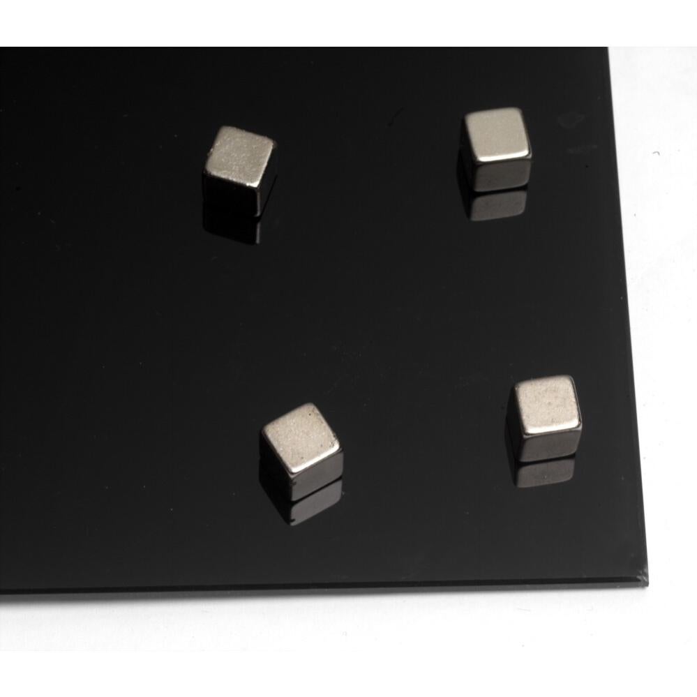Cube - Aimants super forts - 1 x 1 x 1 cm - Chrome | Leroy Merlin