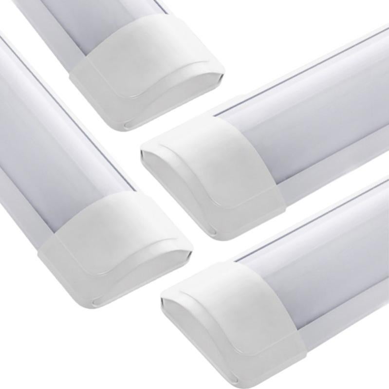 Pack de 4 Luminarias LED 40W 3600Lm 6000ºK Lineal Superficie 120Cm 40 ...