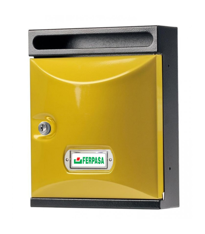 BUZÓN PORTO PTA. ORO DB. LACADO 30x24x10 cm | Leroy Merlin