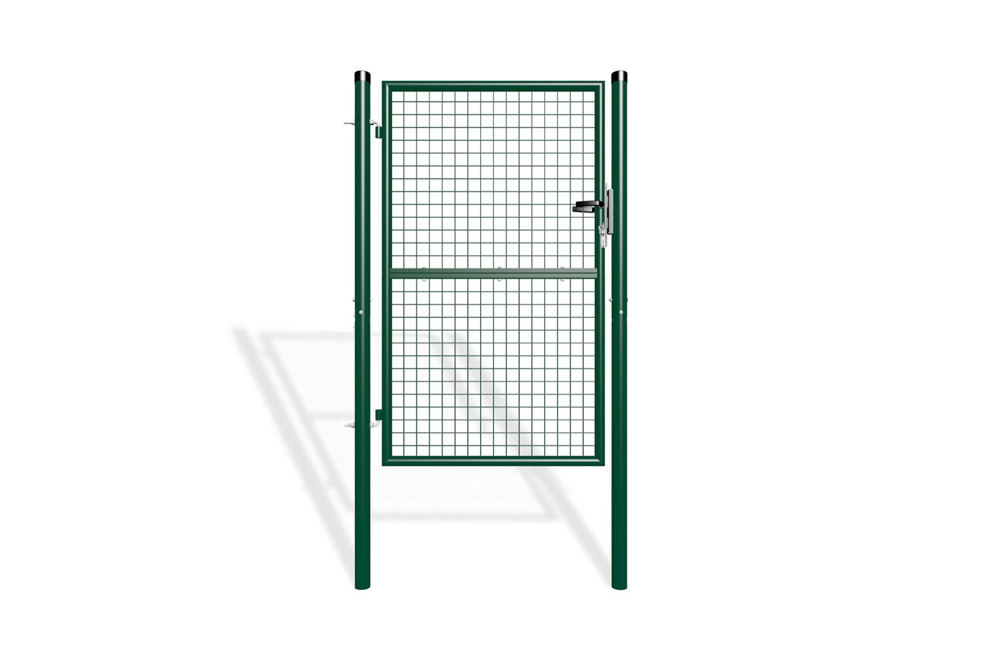 Cancello per recinzione in rete OLGA 100P150 Verde | Leroy Merlin