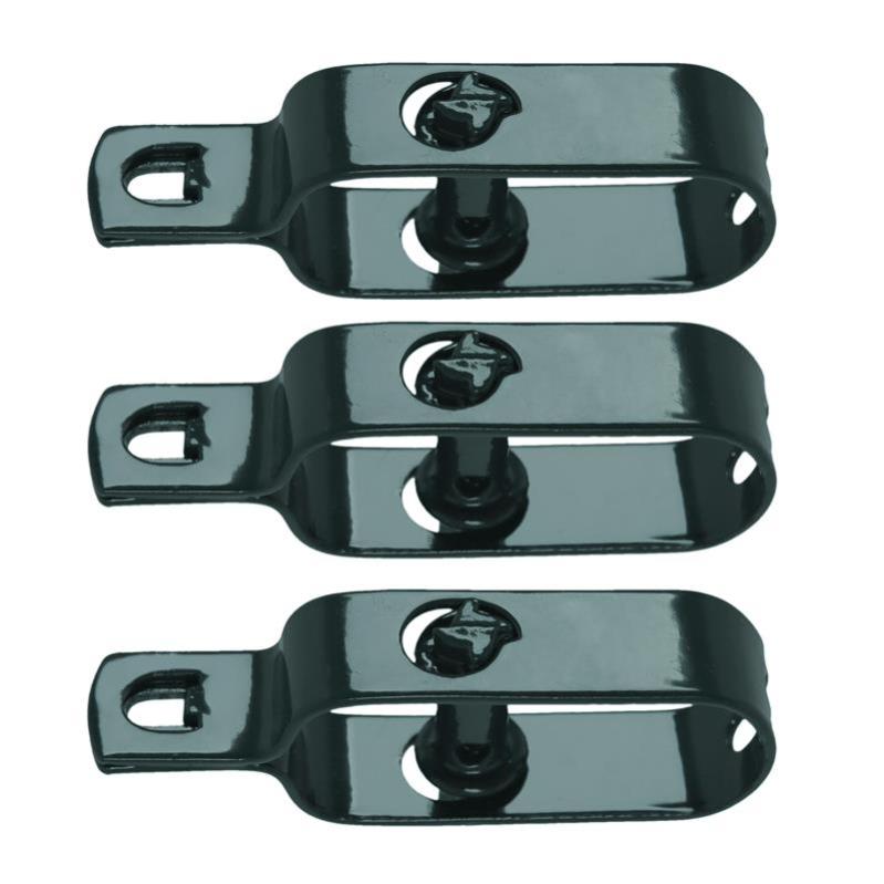 ESTEXO Tendeur de fil de fer Tendeur de fil de clôture 3 pièces Poteaux ...