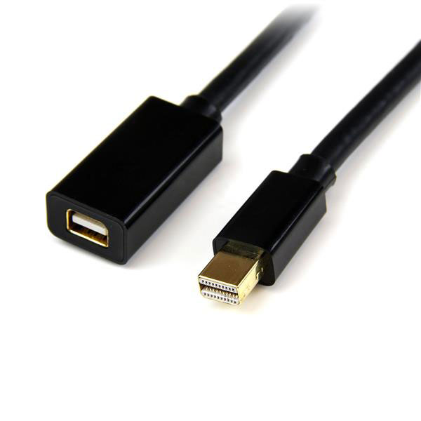 Rallonge vidéo Mini DisplayPort (Mâle/Femelle) - 91 cm | Leroy Merlin