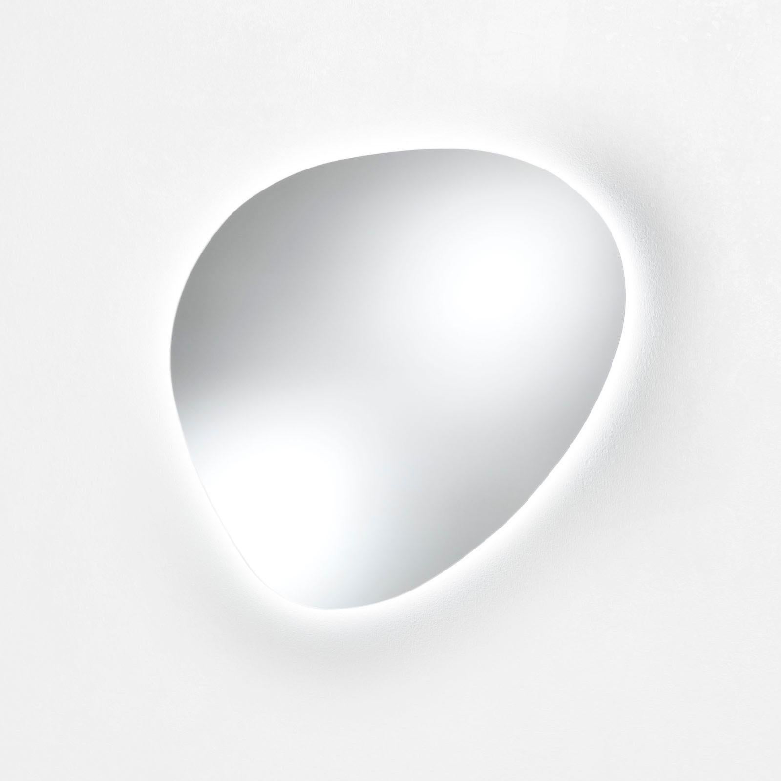 Miroir avec Led CURVE en verre | Leroy Merlin