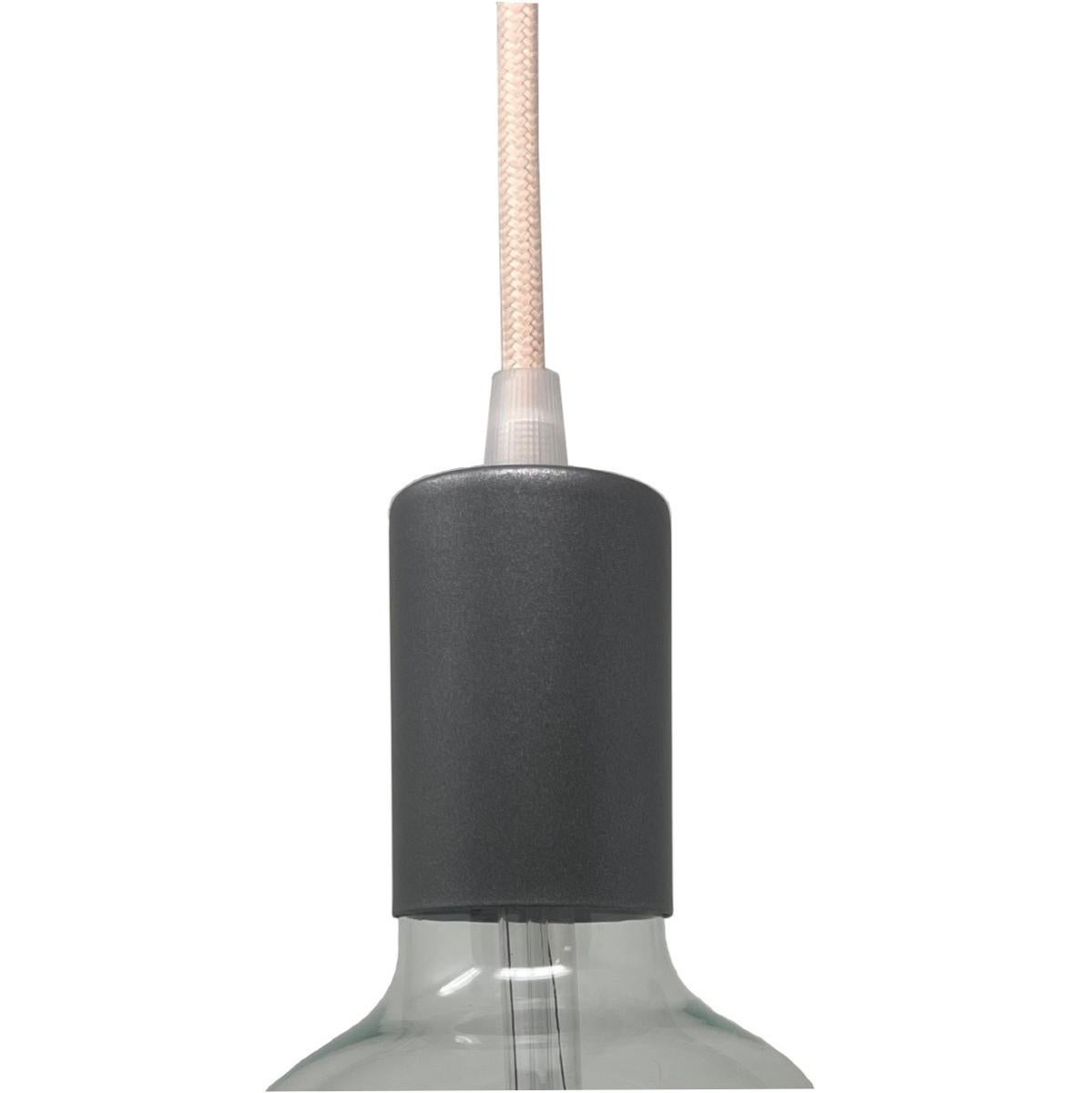 DRESS - Douille en metal E27 gris fer | Leroy Merlin