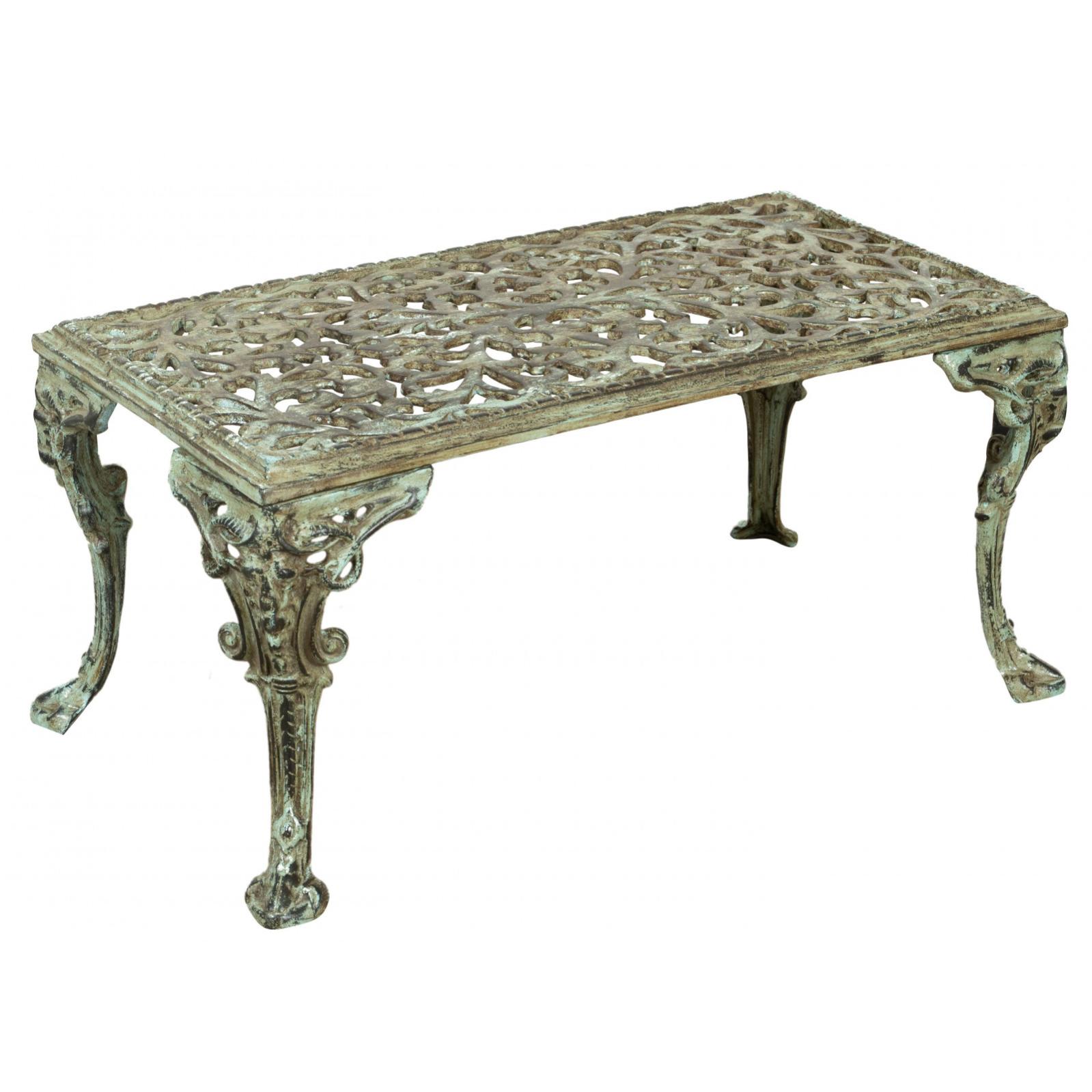 Table basse en fonte avec finition antique | Leroy Merlin