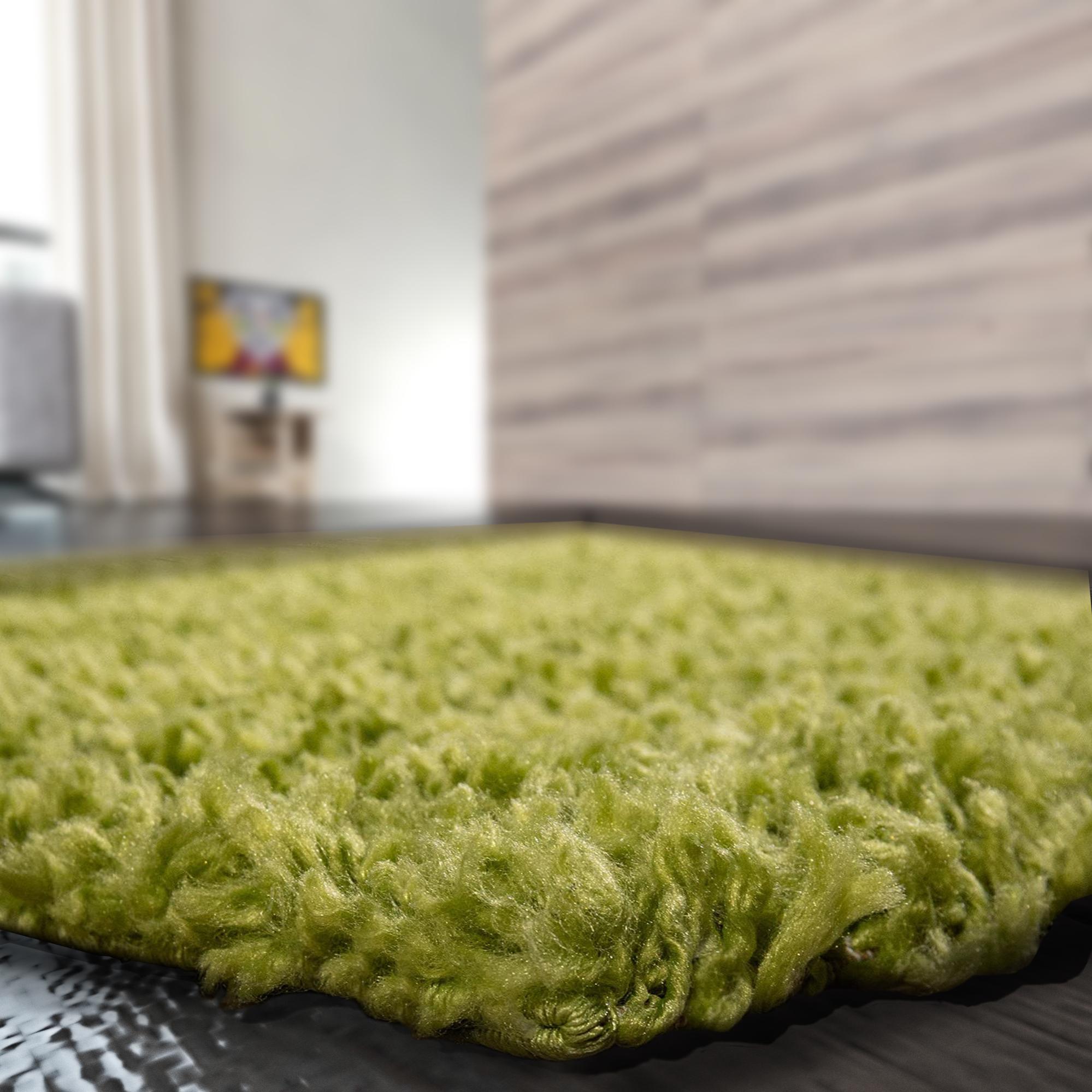 Tappeto Shaggy A Pelo Lungo Antiscivolo Moderno Per Salotto Camera ...