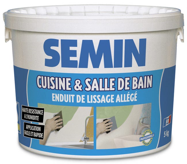 Enduit de lissage cuisine et salle de bain Semin - adapté aux pièces ... Enduit de lissage cuisine et salle de bain Semin - adapté aux pièces ...