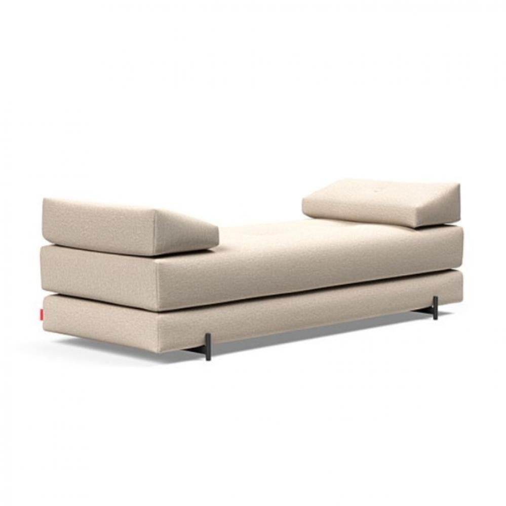 Méridienne design SIGMUND INDU Argus, Natural convertible lit 160*200 ...