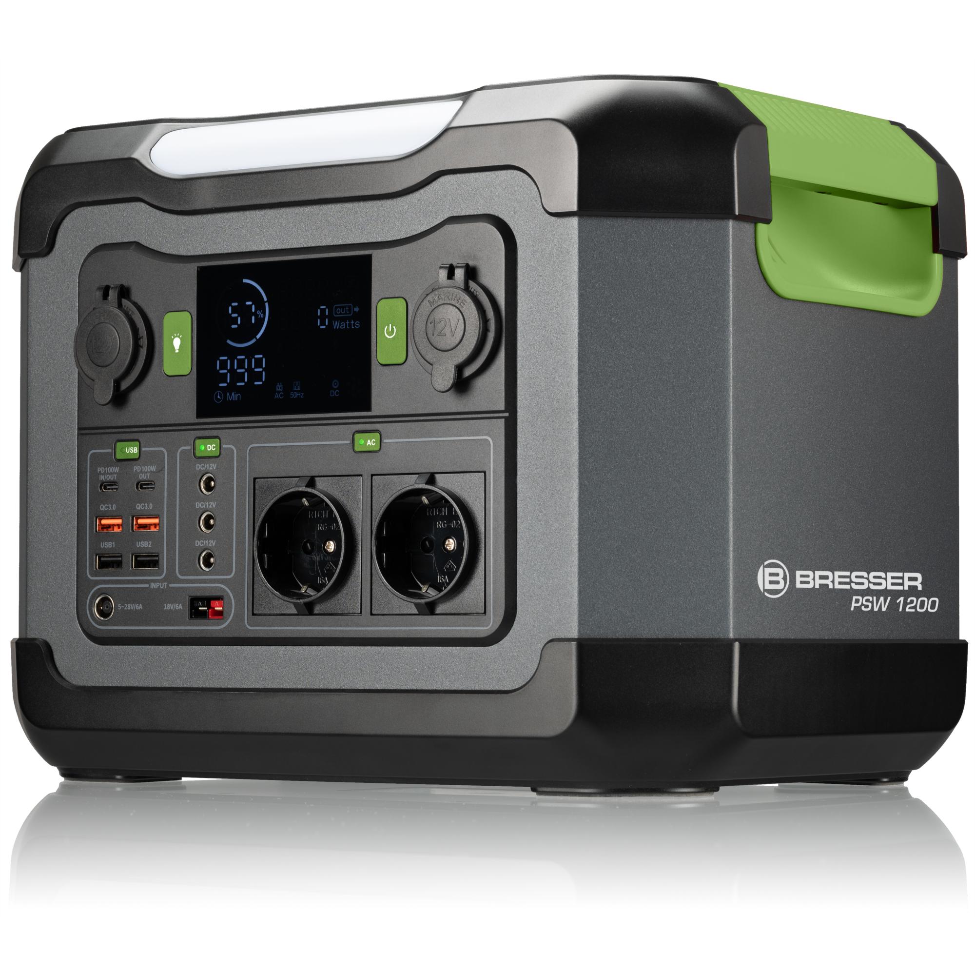 Batterie électrique portable de 1200 W Bresser | Leroy Merlin