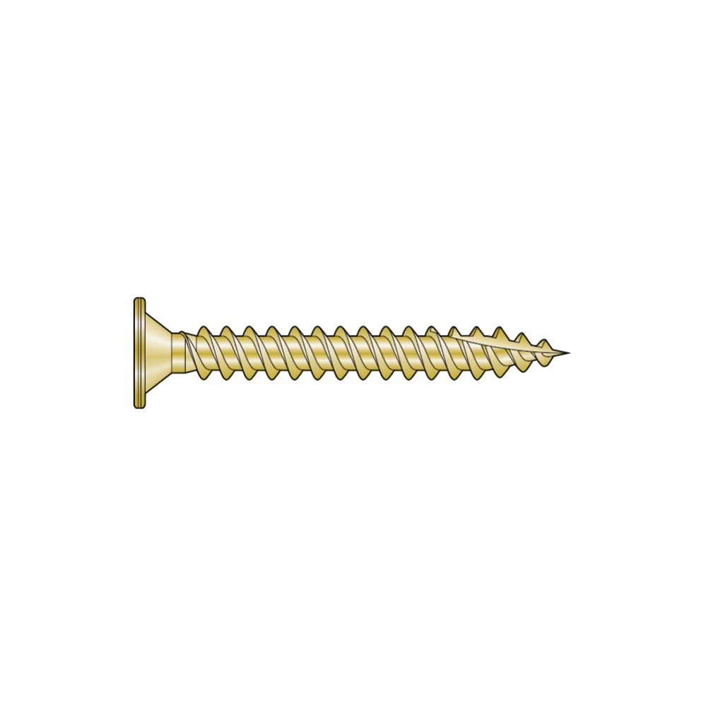 Vis pour joint debout - zingué jaune - Acier inoxydable 5x40mm - Boite ...