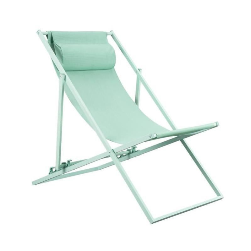 Chilienne PAROS - Structure en acier - L 63 x P 104 x H 85 cm - Vert ...