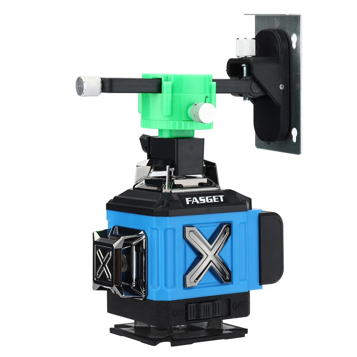 FASGet Nivel láser automático 360° 16 líneas 4D con 1 batería con bolsa | Leroy Merlin