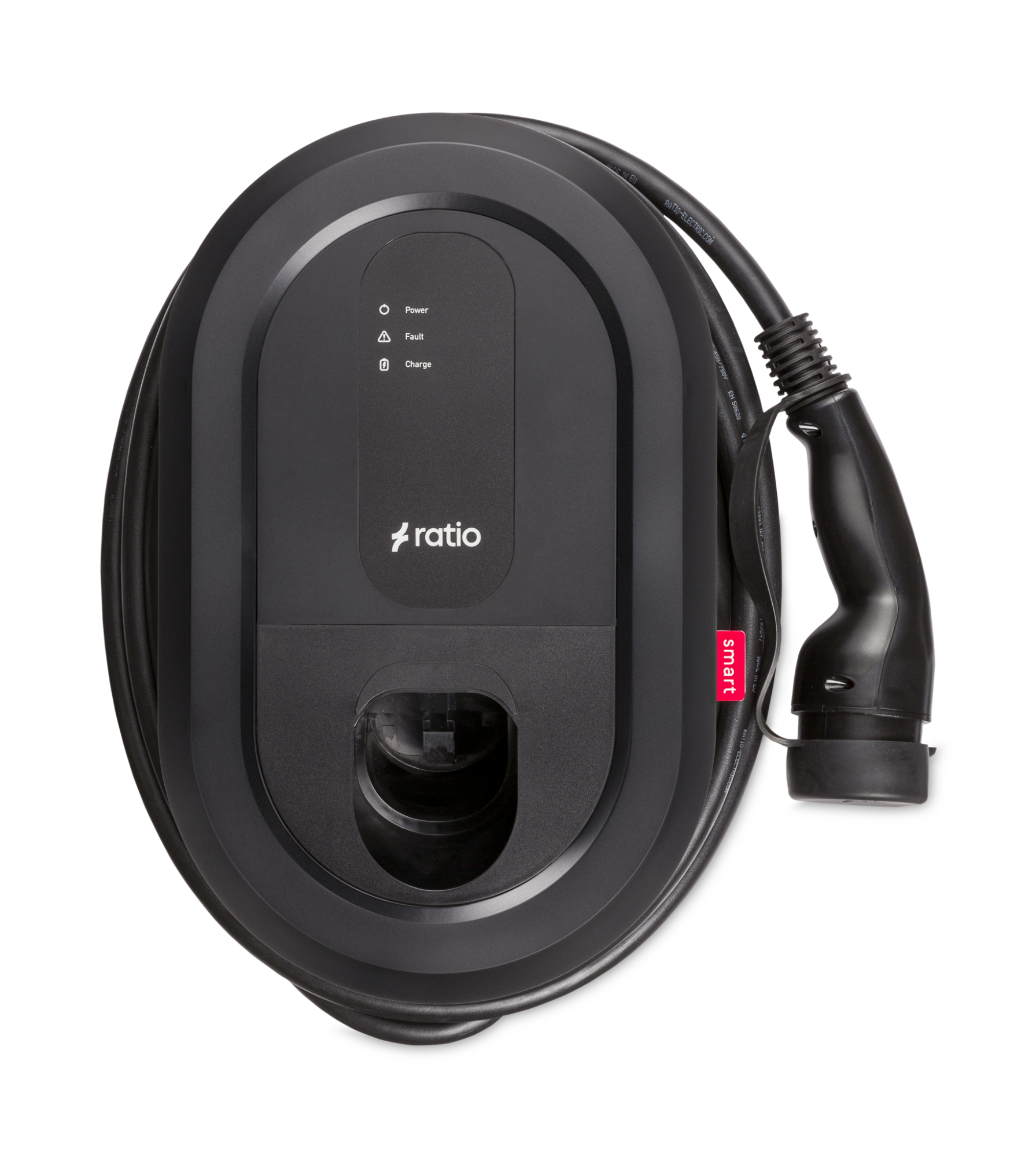 Borne de recharge Ratio Smart - Câble de type 2 - 5 mètres - 7,4 kW ...
