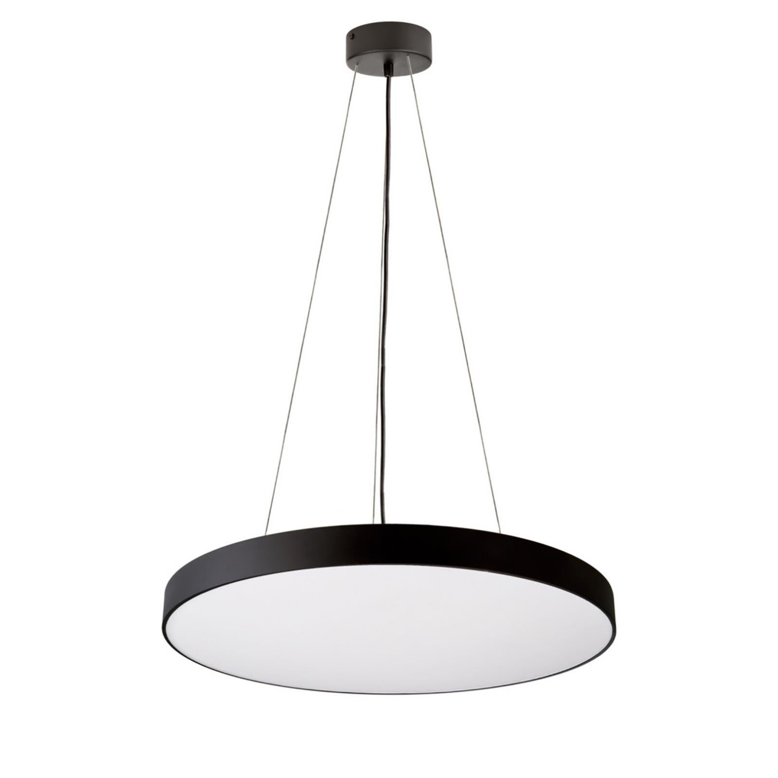 MENKAR 800 Suspension cercle 80cm LED 90W dimmable lampe UP DOWN ...