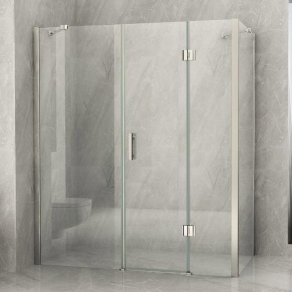 Box doccia 2 lati battente trasparente 8mm h195 amanda maxi, dimensioni ...