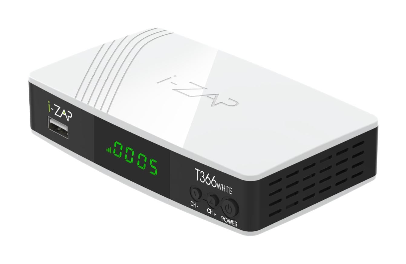 I-ZAP T366 Cable HD Blanc | Leroy Merlin