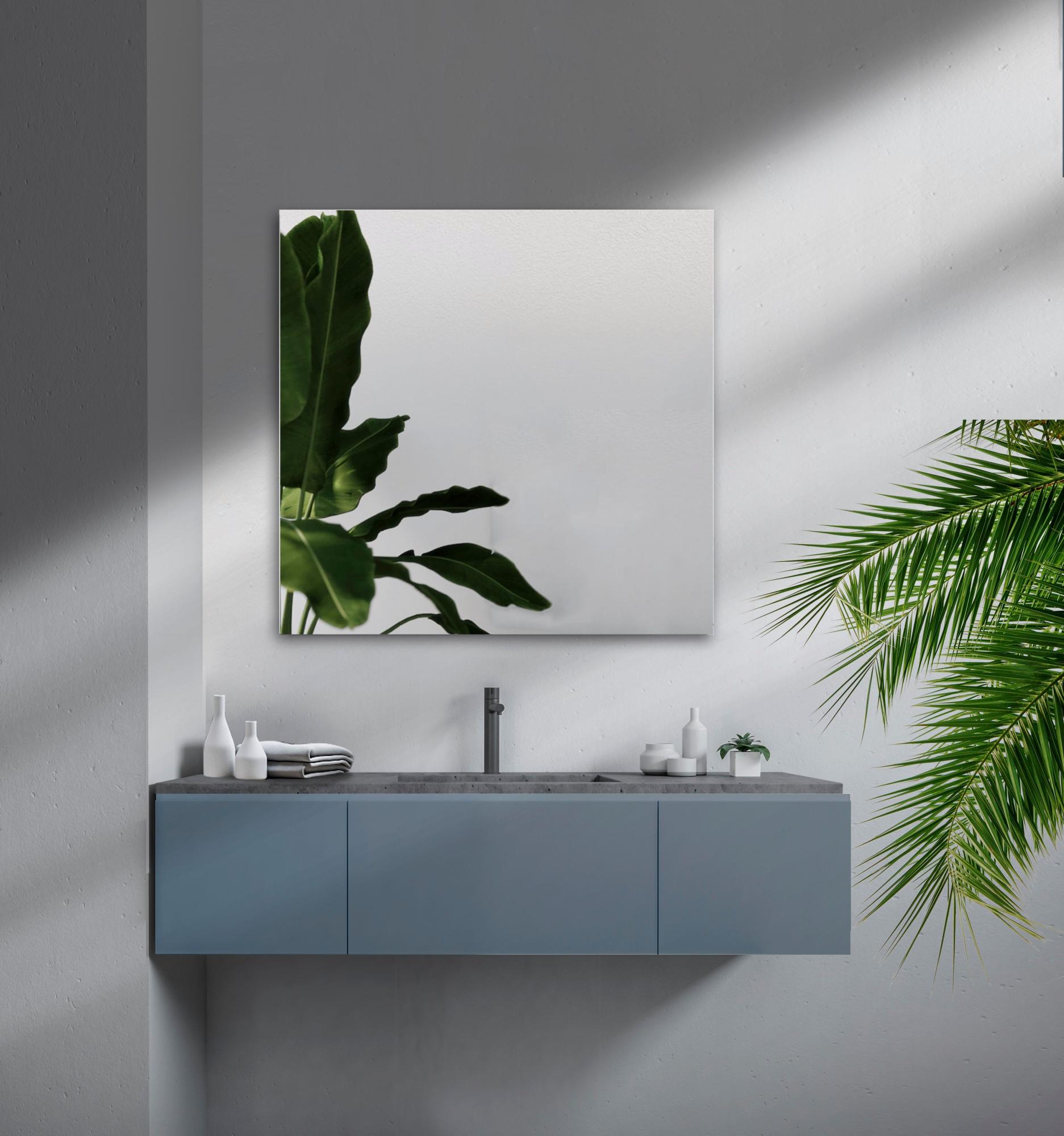 Espejo de baño de canto pulido 60x80cm - MANILLONS TORRENT | Leroy Merlin