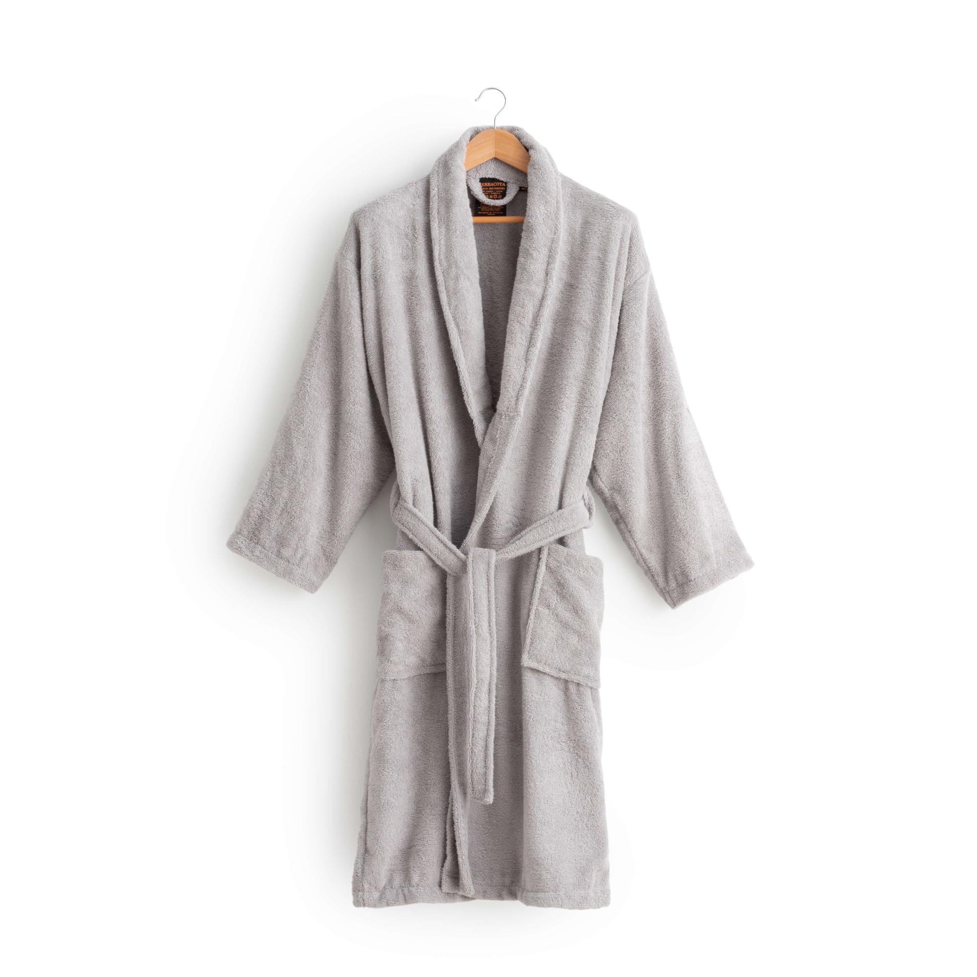 Accappatoio 100% cotone pettinato 650 g Pussywillow - M/L | Leroy Merlin