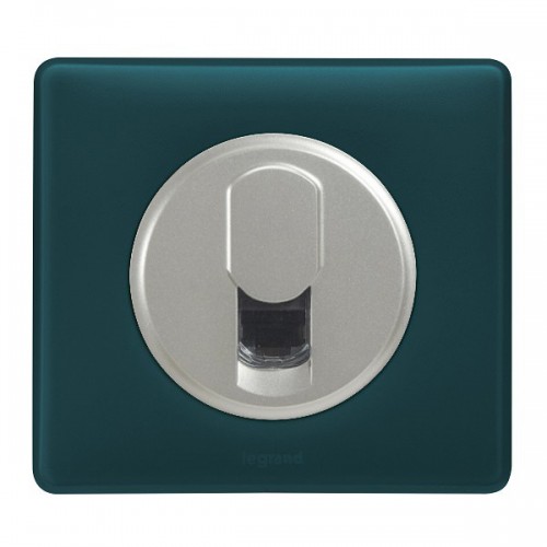 Prise informatique RJ45 FTP Cat 6 Céliane Bleu-Vert Legrand NC5132T ...