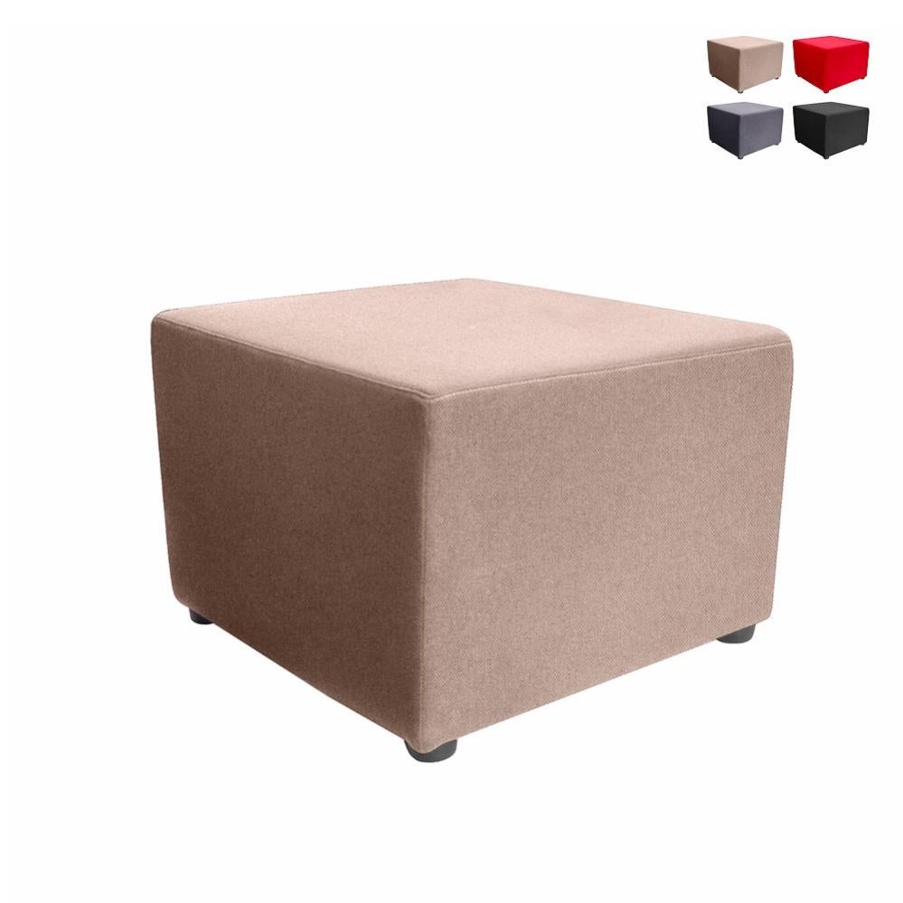 Puf cuadrado tapizado tejido diseño modular sala de espera Traveller ...