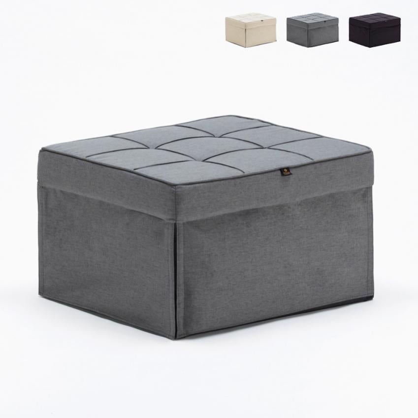 Pouf cama plegable en tejido Sweet Relax | Leroy Merlin