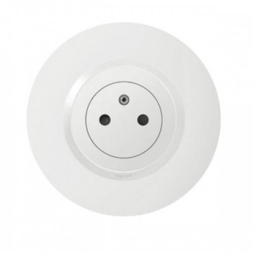 Prise de courant Dooxie Rond complete Legrand DC3416R | Leroy Merlin