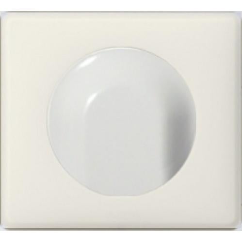 Sortie de câble murale céliane craie avec enjoliveur Blanc Non Legrand ...