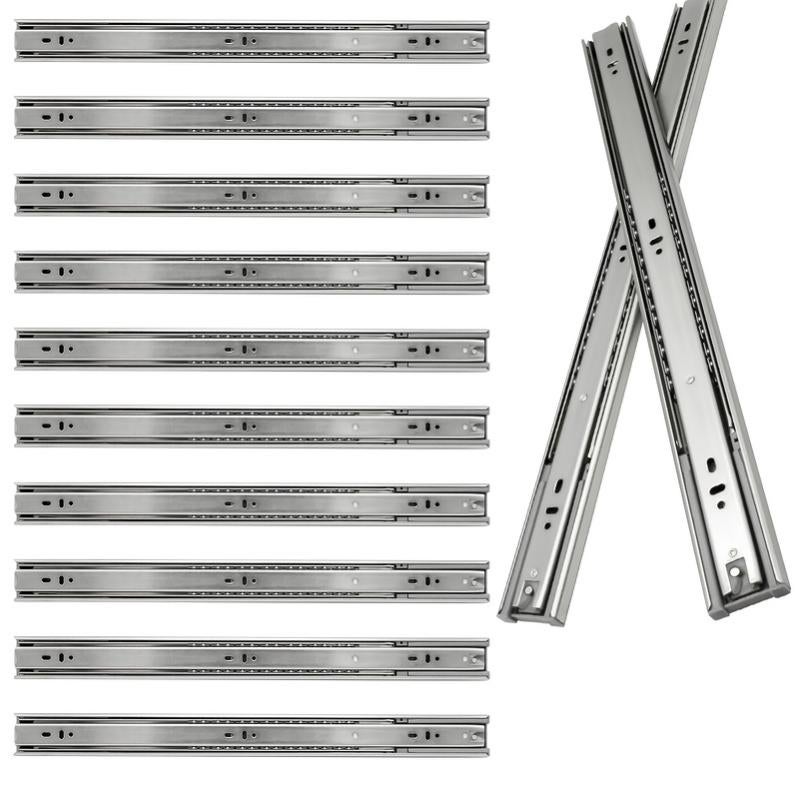 Glissières de tiroirs 45mm Glissière à extension totale pour charges ...