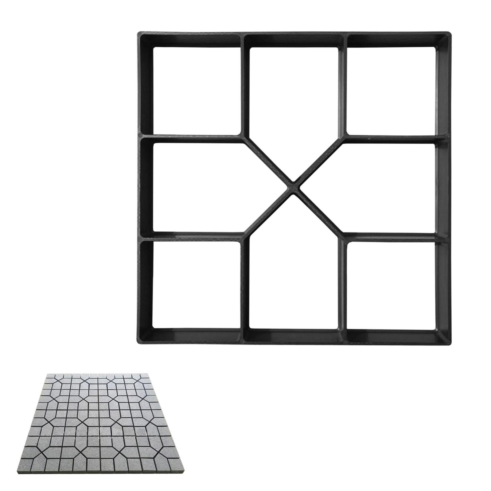 Moule pour béton coffrage couler soi même forme fonte pour pavés 40x40 ...