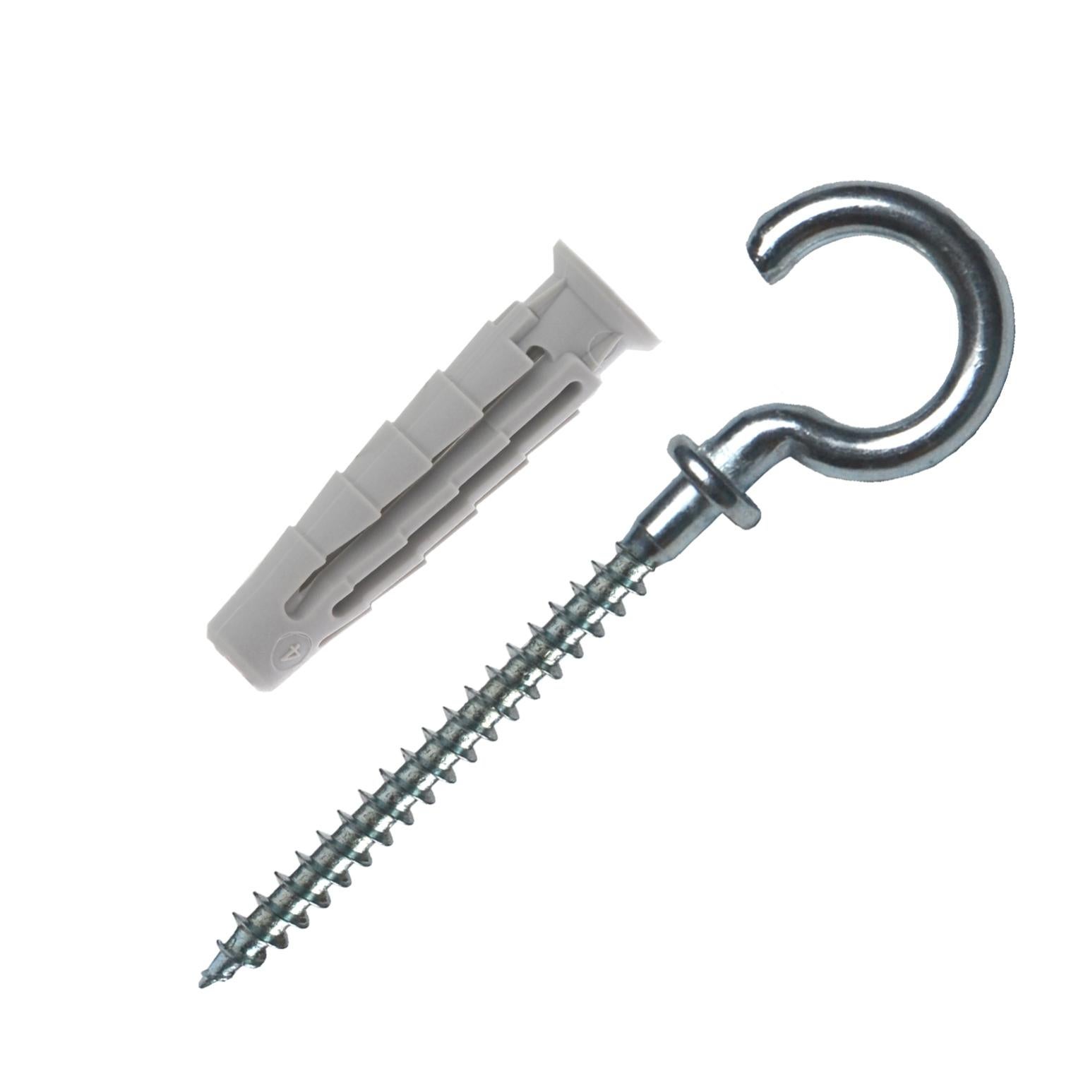 Cheville Nylon diam 8x40mm, crochet 4,5mm | Leroy Merlin