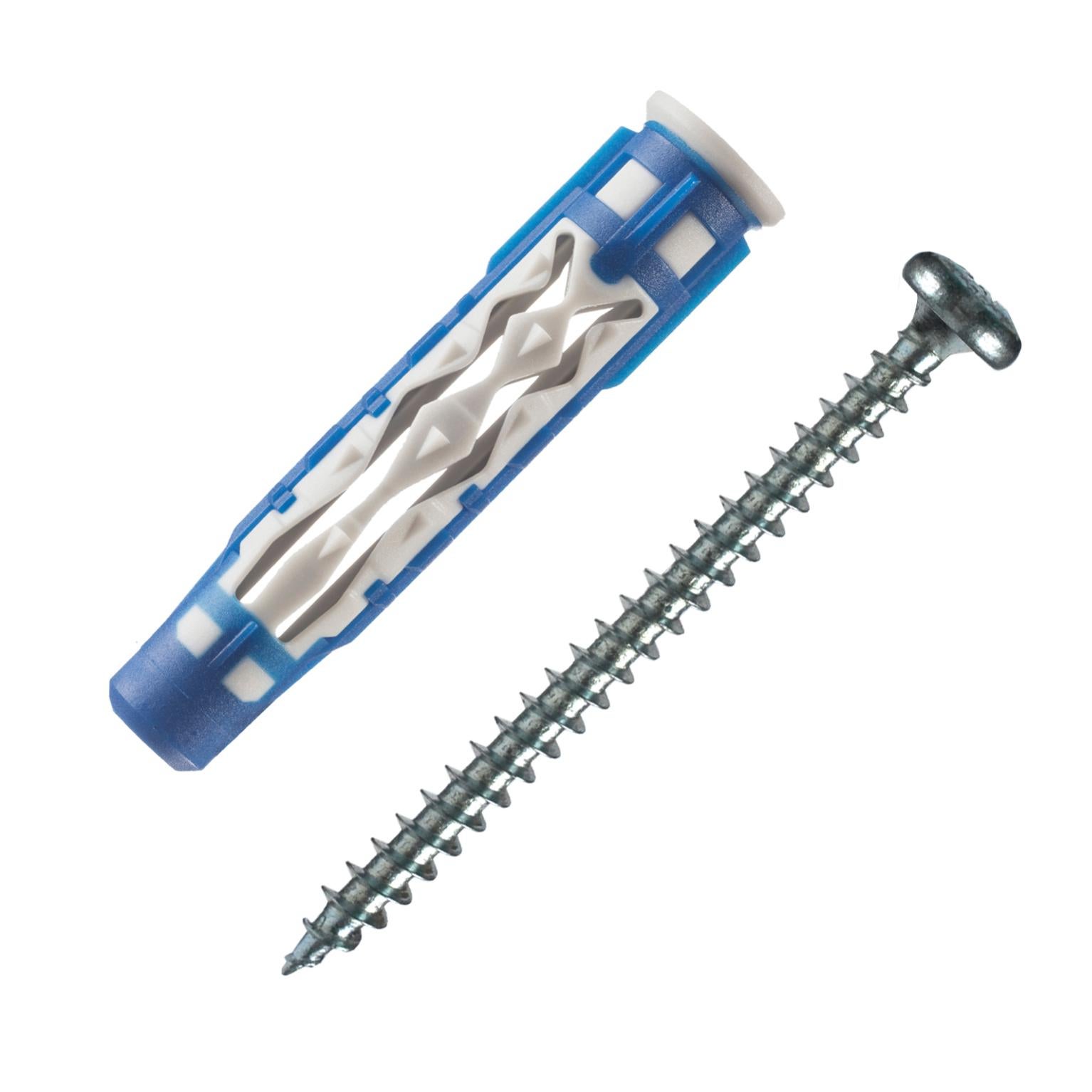 Cheville bi-matière MX diam 8x50mm, vis TR Ø4,5x55mm | Leroy Merlin