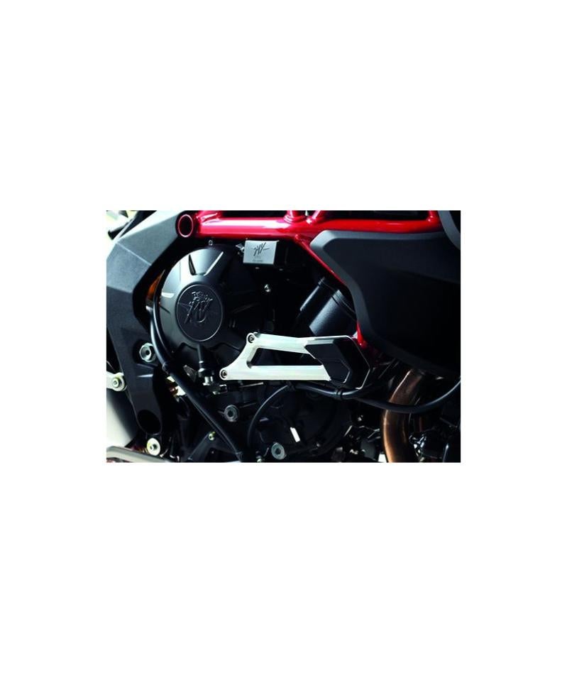 Kit Protection de Carters CNC Anodisés Noir Brutale 675/800 Gauche et ...