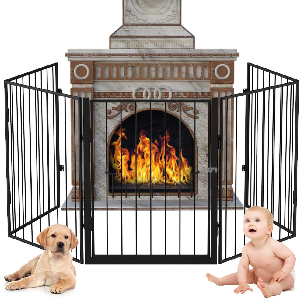 Cancello Cancelletto Protezione Camino Cani e Bambini Recinto Divisorio ...