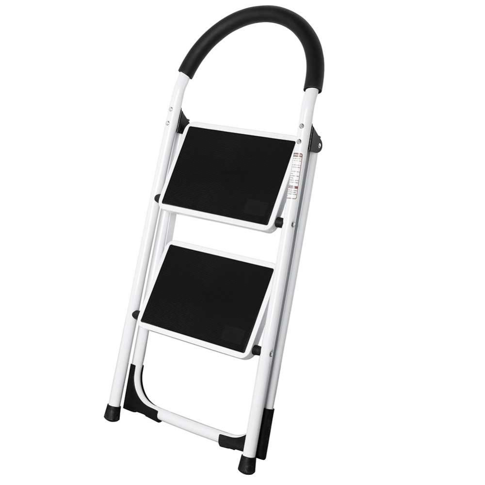Scala Scaletta Pieghevole 2 Gradini Antiscivolo Sgabello Scaletto ...