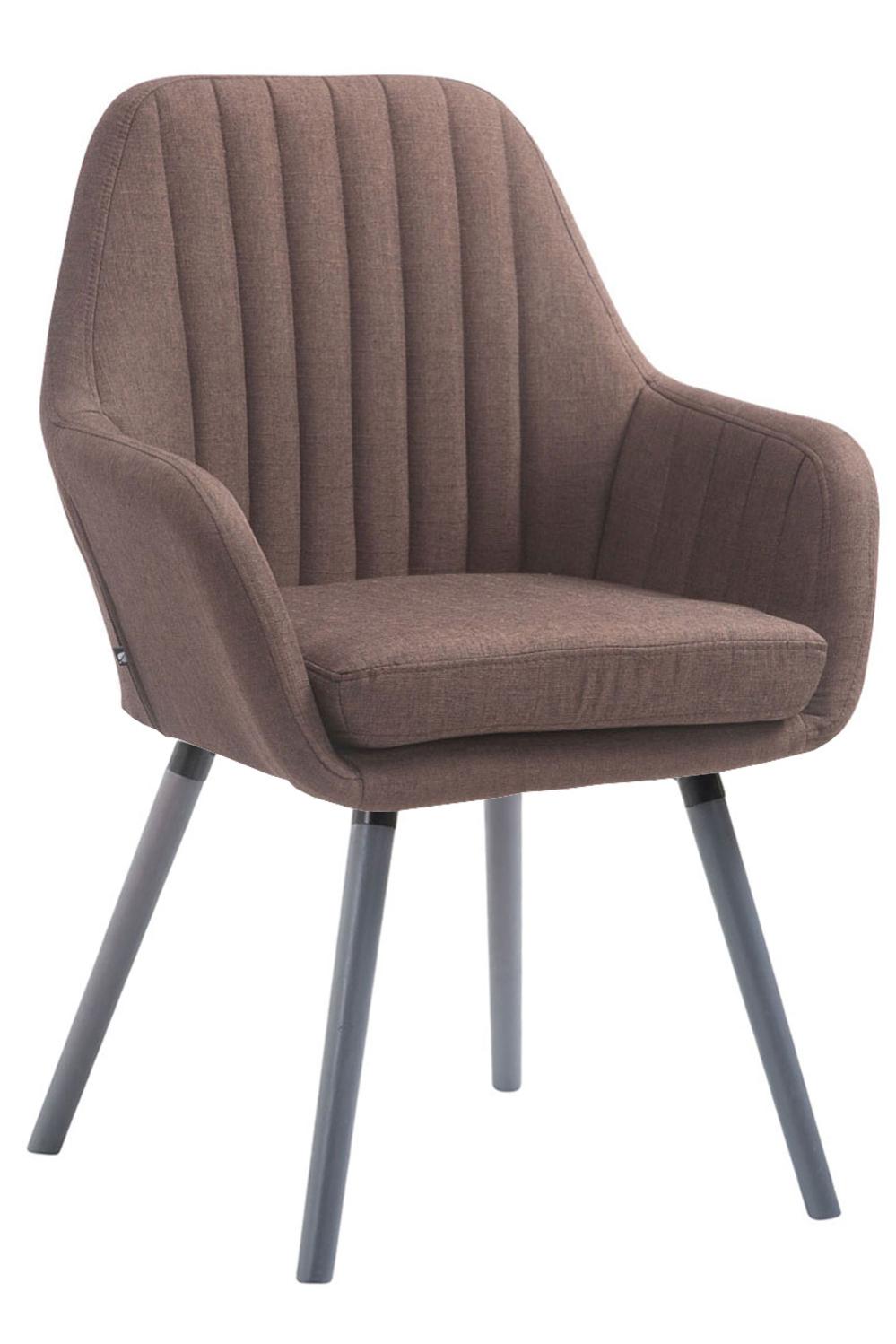 Poltroncina Florian in tessuto marrone|grau | Leroy Merlin