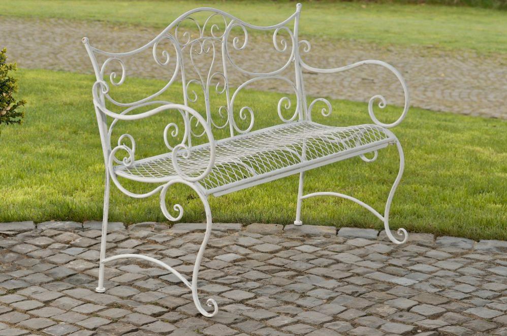 Panchina da Giardino Tara bianco antico | Leroy Merlin