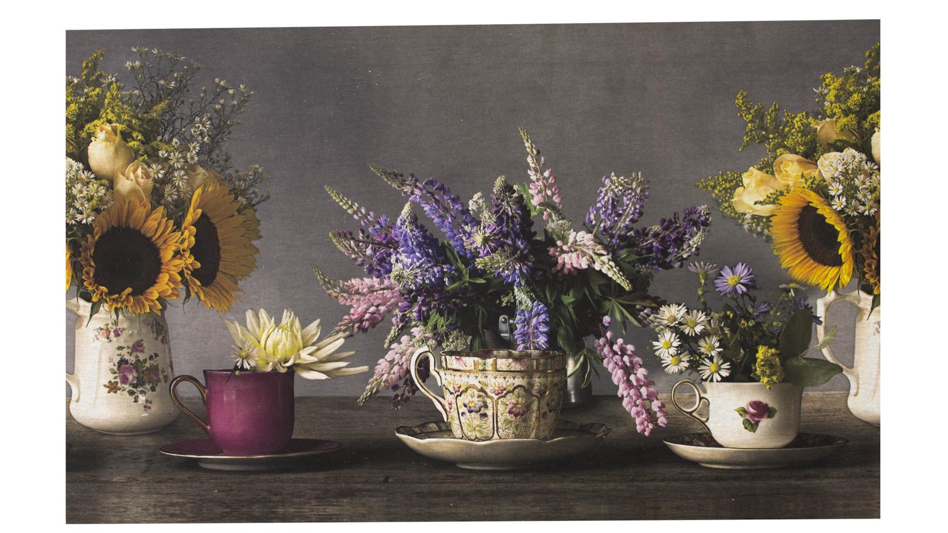 Tapis de couloir de cuisine à impression numérique Vasi Girasoli 350 ...