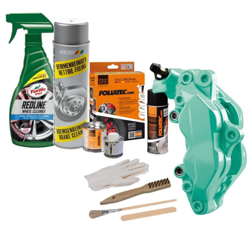 Kit peinture Foliatec Caliper - Ocean Turquoise - 3 composants - Y ...