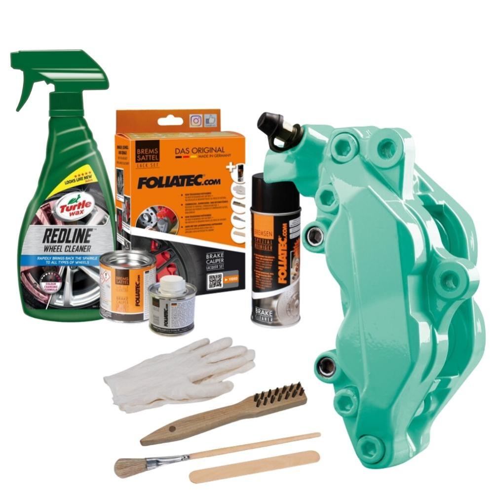 Kit de peinture Foliatec Caliper - Ocean Turquoise - 3 Composants ...
