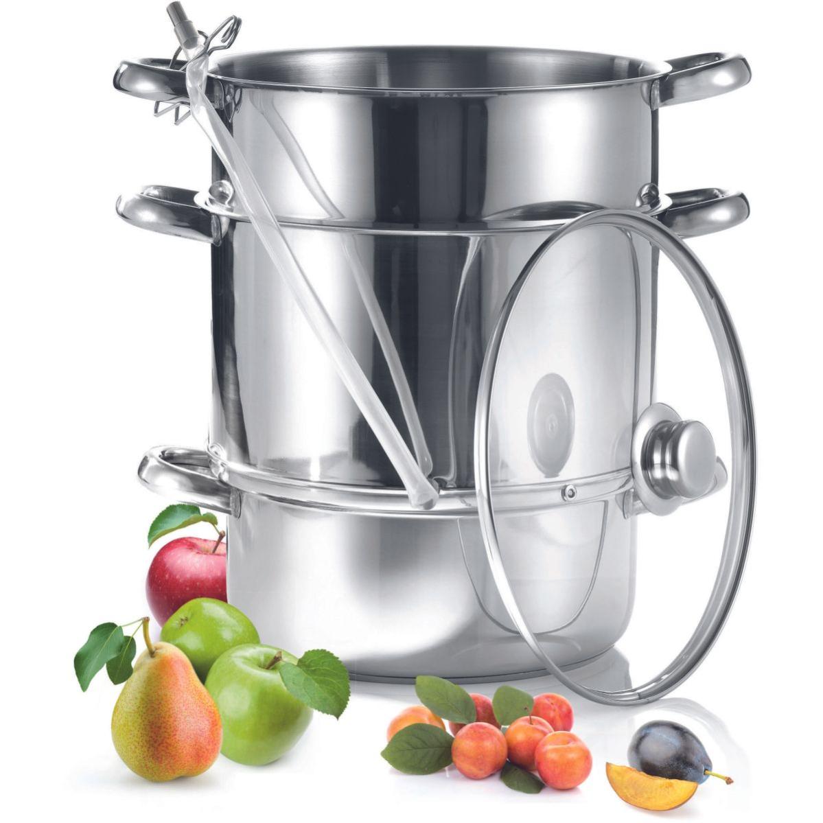 Extracteur de jus NATURE&SAVEURS 26cm inox | Leroy Merlin