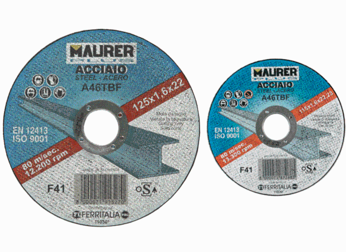 MOLA LEVIGATURA FERRO MAURER PLUS MM 230X6 | Leroy Merlin