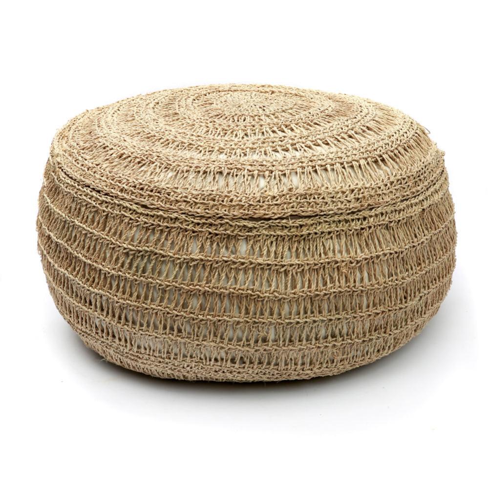 Le Pouf Seagrass - Naturel - 60 | Leroy Merlin