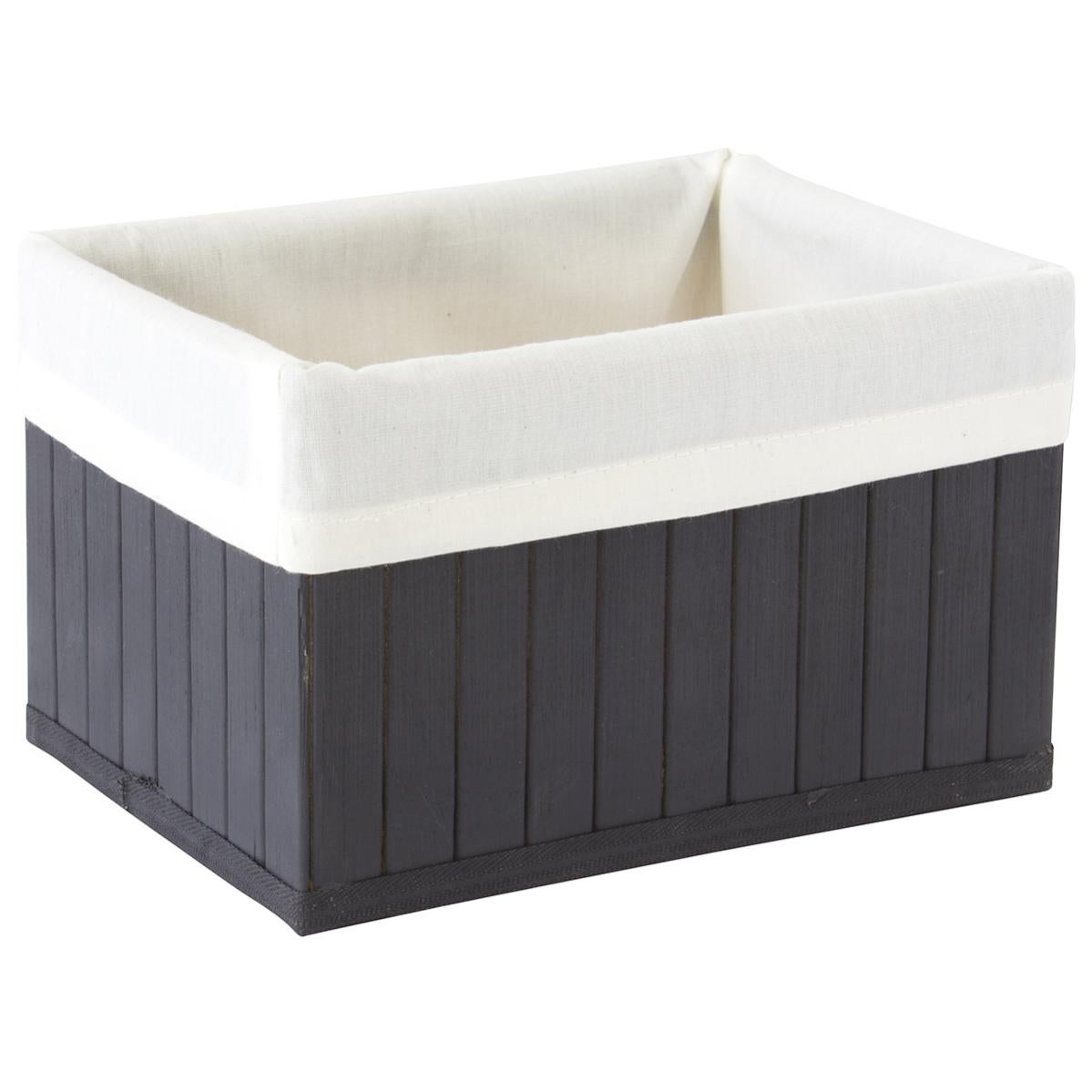 Boîte vide poche pm bambou carbone | Leroy Merlin