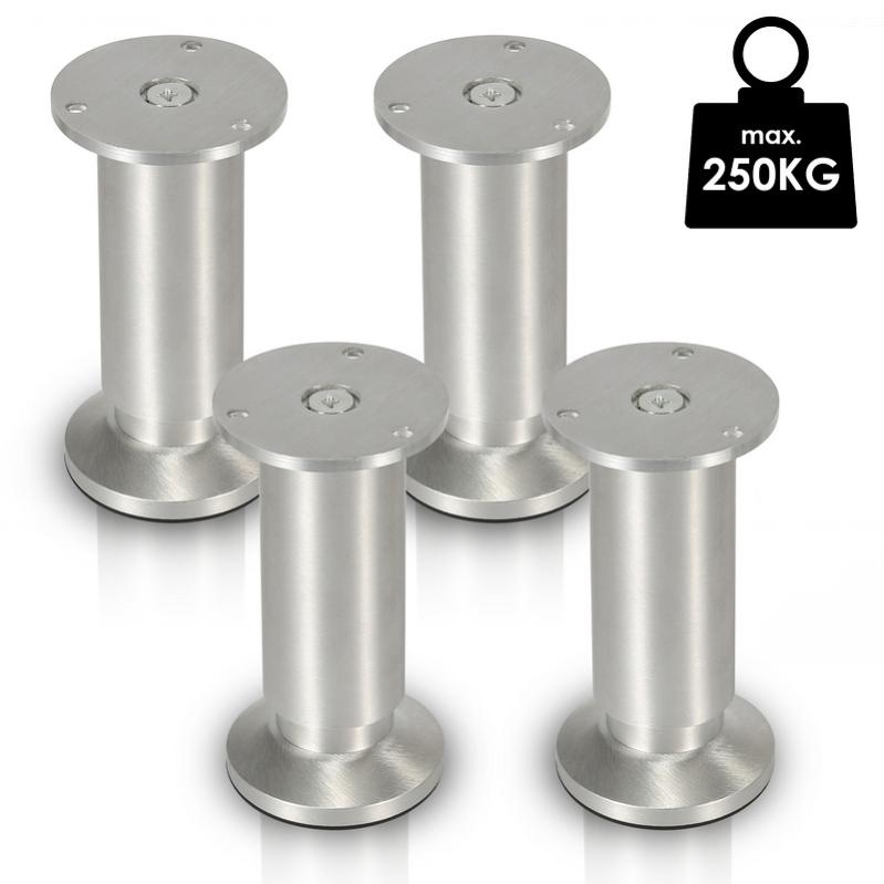 4X Mobili Piedi Armadio Piedistallo Divano Hotel Cassettiera regolabile ...